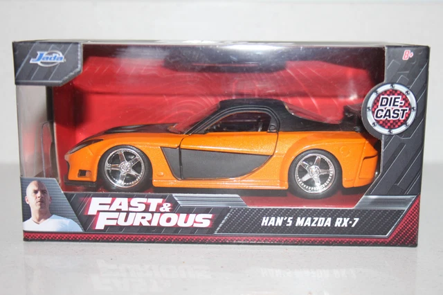 JADA. FAST &FURIOUS Models. Han's Mazda RX-7. Brand new / unopened ...