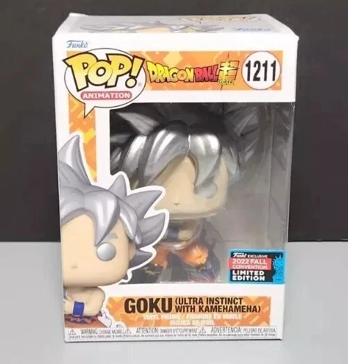 FUNKO POP: DRAGON Ball Z - Goku (Ultra Instinct Kamehameha) #1211 NYCC ...
