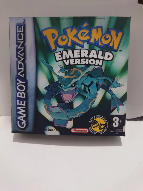 POKEMON EMERALD VERSION Gameboy Advance, Replacement Box No Manual £49. ...