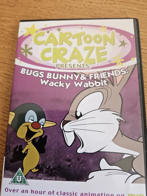 CARTOON CRAZE BUGS Bunny Wacky Wabbit Dvd Retro Kids 10 Episodes £13.99 ...