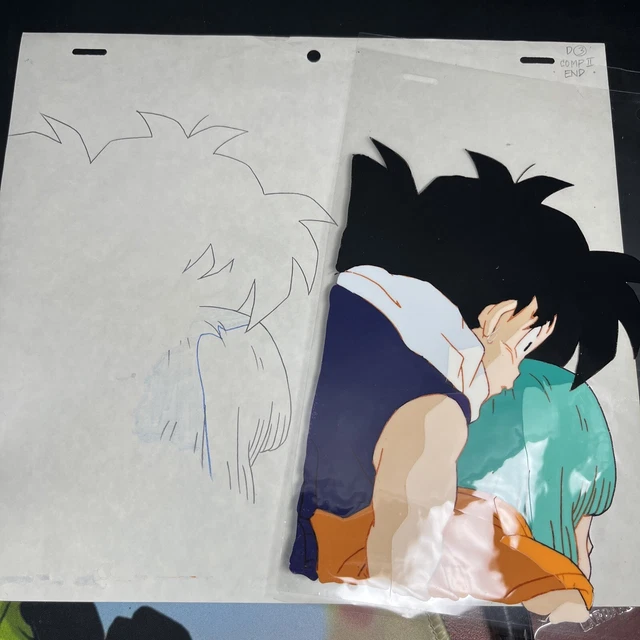 ORIGINAL GOHAN BULMA Dragon Ball Z Cel DBZ Frieza Saga Production ...