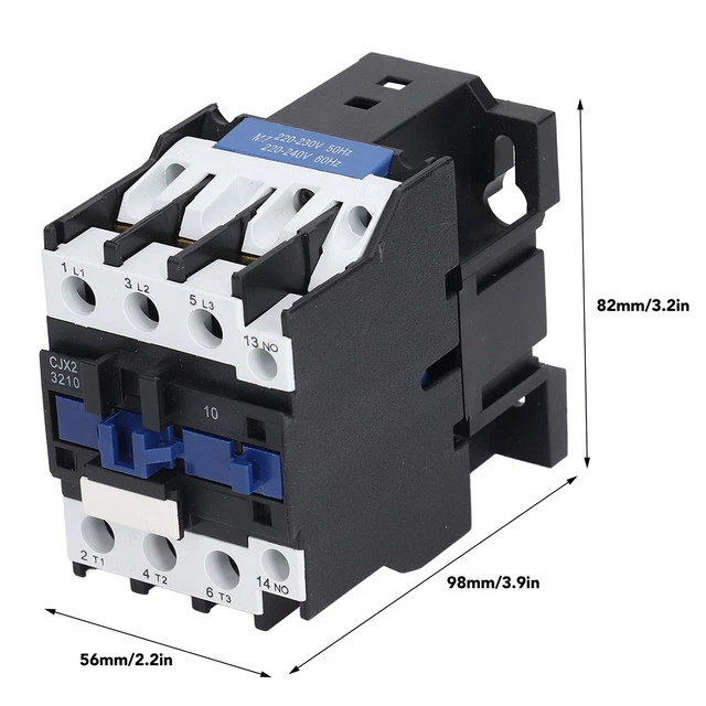 AC CONTACTOR INDUSTRIAL Power Contactor 32A 3 Phase For Motor £21.19 ...