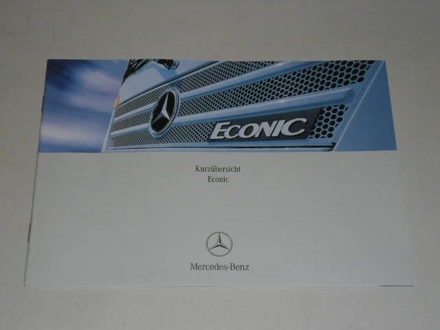 MODE D 'EM Ploi Mercedes Benz Econic Type 957 - Zusatzanleitung, De ...
