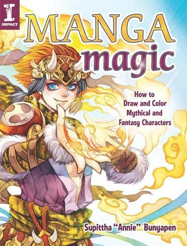 MANGA MAGIC: HOW To Draw Et Couleur Mythique Et Fantasy Personnages Par ...