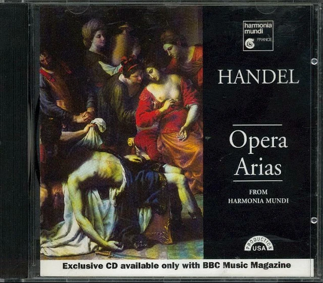 HANDEL: OPERA ARIAS From Harmonia Mundi - Bbc Cd (1996) Ariodante ...