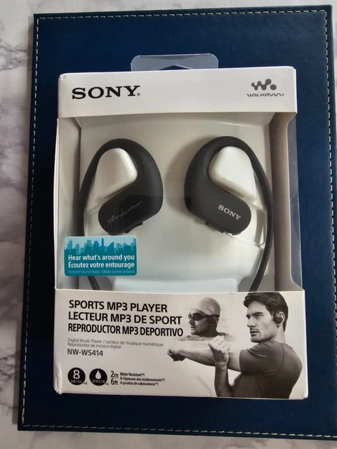 SONY NW-WS414 8GB larger Memory Waterproof Walkman Sports Swimming MP3 ...