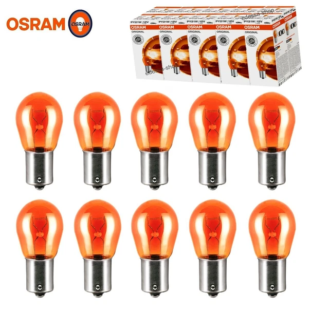 OSRAM 12V 21W PY21W Indicator Brake Light Reverse Light Ball Lamps BAU15s 7507 £7.13 - PicClick UK