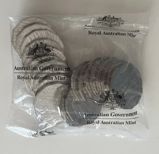 2019 INDIGENOUS LANGUAGES 50 Cent UNC Coin Bag - RAM Mint $37.00 ...