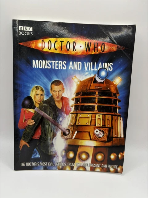DOCTOR WHO MONSTERS And Villains (Paperback Book, 2006). BBC Books. 9th ...