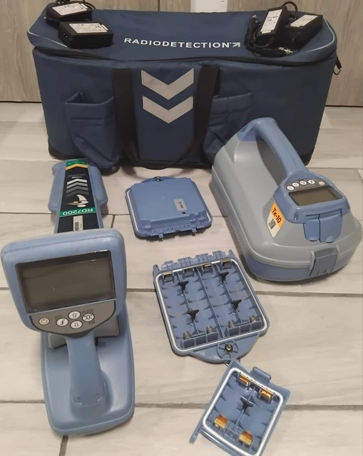 RADIODETECTION RD7200 CABLE & Pipe Locator And Radiodetection TX 10 Transmitter £1,240.73 ...