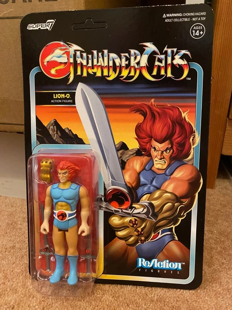 WAVE 1 SUPER7 Thundercats ReAction Figure Wave 1 - Lion-O Rare Super 7 ...