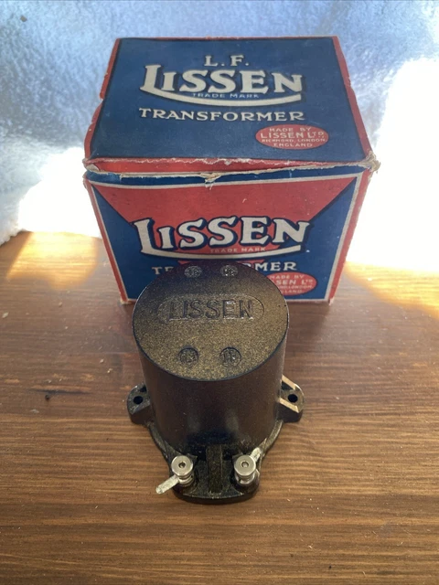 LISSEN TRANSFORMER LF - 1920s/1930s Etc Vintage Radio Part - £18.00 ...