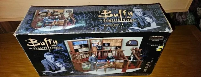 BUFFY THE VAMPIRE slayer library play set £363.72 - PicClick UK
