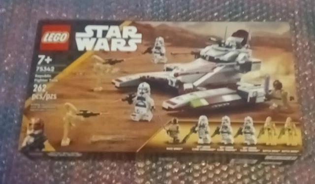 LEGO STAR WARS: Republic Fighter Tank 75342 Mace Windu clone soldat ...