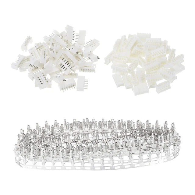 2MM CONNECTOR 6 Pin Male Female Header 6-Pin Housing Crimp DIP 30 Set ...
