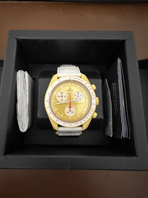 OMEGA X SWATCH Moonswatch mission to the Sun EUR 251,79 - PicClick FR