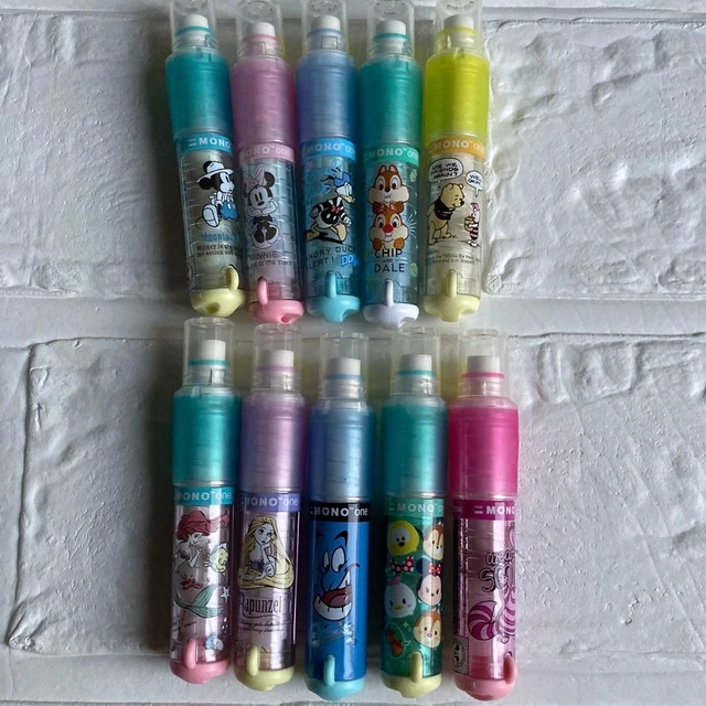 10 TYPES OF Disney Mono-One rubber eraser #5ea2ca £88.98 - PicClick UK