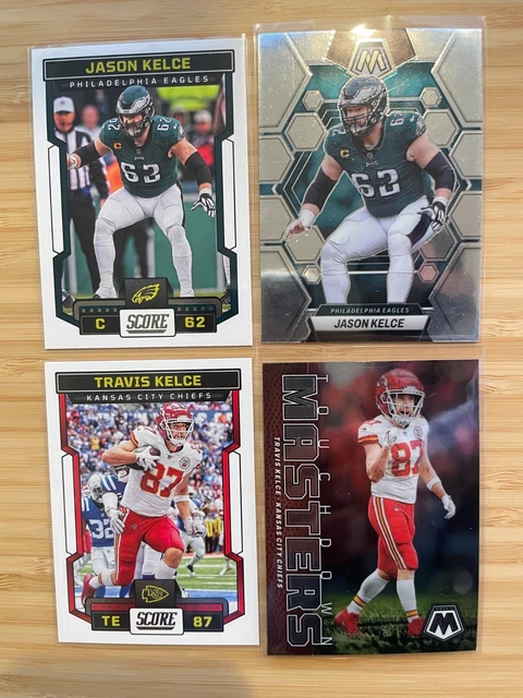 TRAVIS KELCE/JASON KELCE - Chiefs/Eagles 4 Card Lot $6.95 - PicClick CA