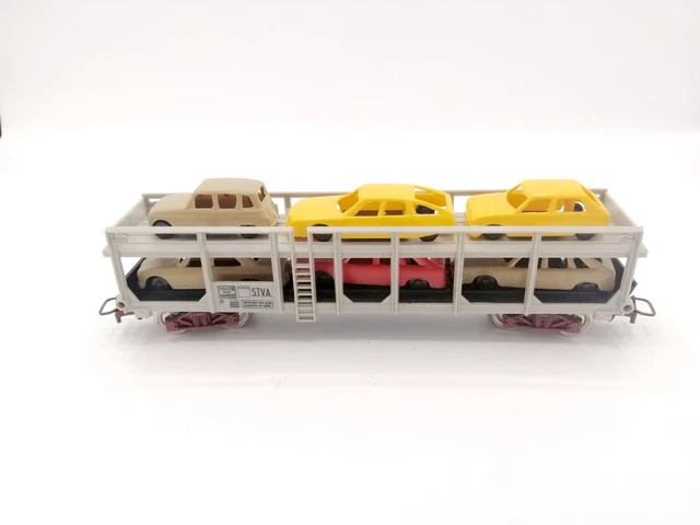 JOUF HO CAR CAR CARRIER WITH CARS Electric Train ref 6540 $31.08 ...