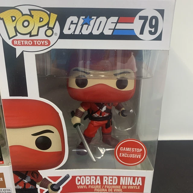FUNKO POP! RETRO Toys Vaulted Lot Clue Colonel Mustard GI JOE Cobra Red ...