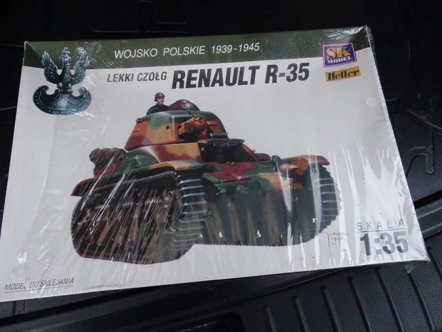MAQUETTE CHAR RENAULT R35 Sk Model/Heller 1/35 EUR 10,00 - PicClick FR