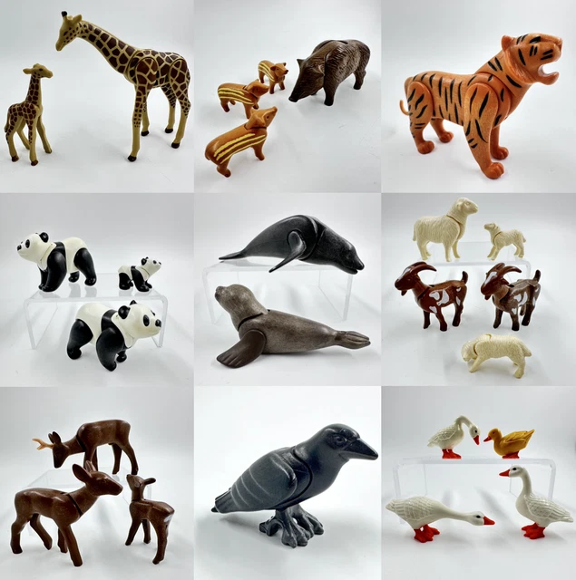 PLAYMOBIL ANIMALS SELECTION Jungle Farm Zoo Safari Wild Wildlife ...