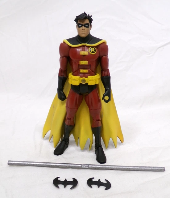 MATTEL 2008 CLÁSICOS Universo Dc Dcuc Wave 3 Tim Drake Robin 6" Figura ...