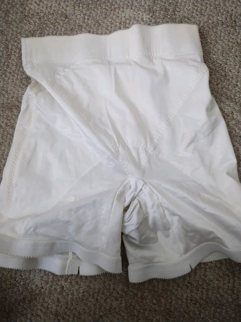 VINTAGE EXQUISITE FORM Long Leg Controller Girdle 3X Pre-owned Elastic ...