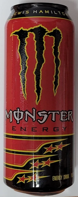 MONSTER ENERGY DRINK LEWIS HAMILTON #44 Limited Edition 16.9oz SEE ...