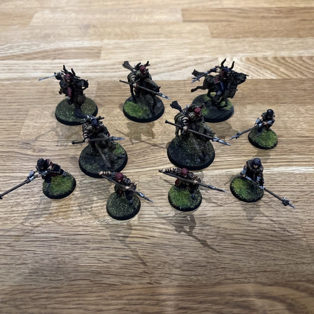 WARHAMMER LORD OF the Rings Serpent Riders Plus Serpent Guard x5 Metal ...