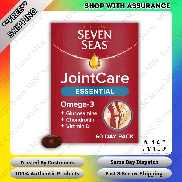 SEVEN SEAS JOINT Care Essential With Omega-3 - 60 Capsules - New (Exp ...