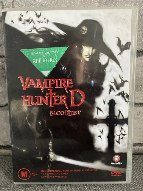 VAMPIRE HUNTER D Bloodlust (DVD Region 4) Madman Anime £11.12 - PicClick UK