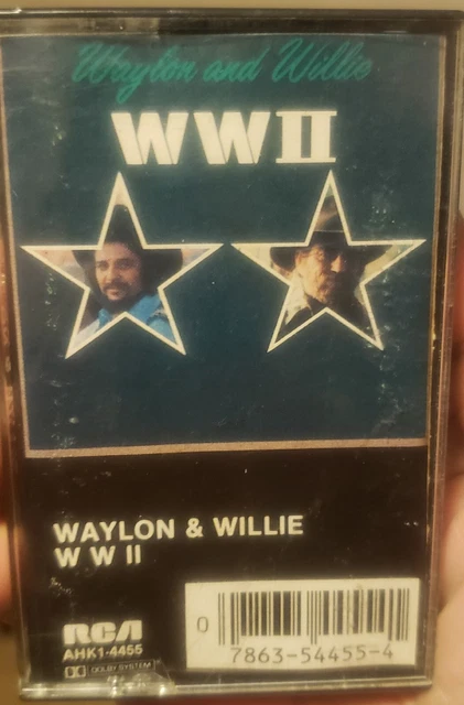 WAYLON JENNINGS & Willie Nelson WW2 1982 Cassette Tape Rca Records EUR ...
