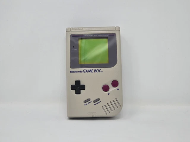 VINTAGE NINTENDO ORIGINAL Game Boy DMG-01 Console Grey Handheld System ...