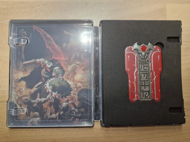 DOOM: THE DARK Ages Red Key Card und Steelbook aus Collector`s Edition ...