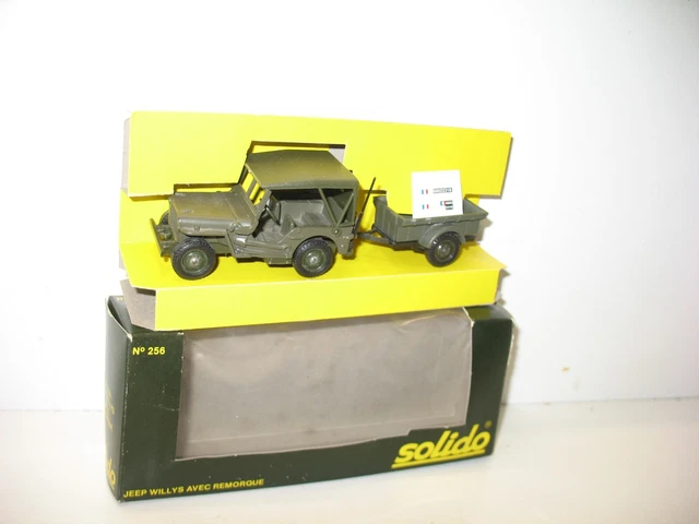 SOLIDO, 1X JEEP Willys Military Army French Bendy 1980' £16.49 ...
