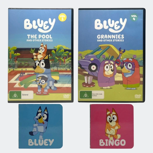 BLUEY: COMPLETE VOLUMES 3 & 4 DVD Bundle - Region 4, PAL + 2 Bonus ...