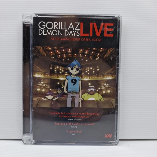 GORILLAZ DEMON DAYS Live At Manchester Opera House DVD Region 0 4 Music ...