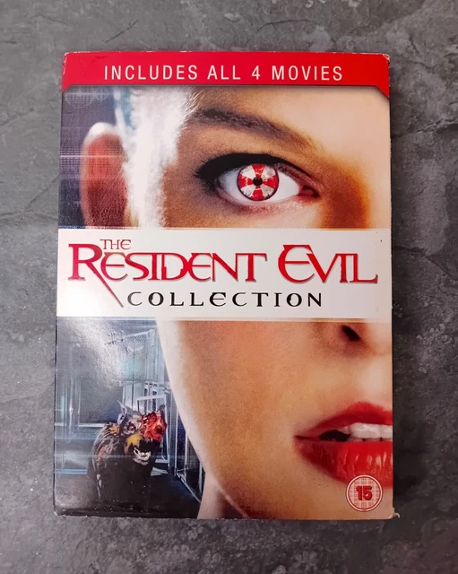 RESIDENT EVIL MOVIE Collection 1-4 DVD Box Set (2011) Horror £2.22 ...