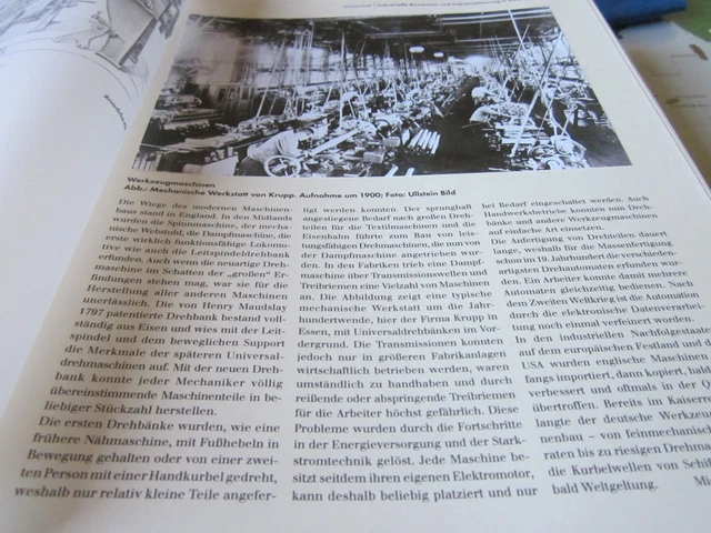 KAISERREICH ARCHIV N3 3018 Werkzeugmaschinen Drehbänke von Krupp EUR 6 ...
