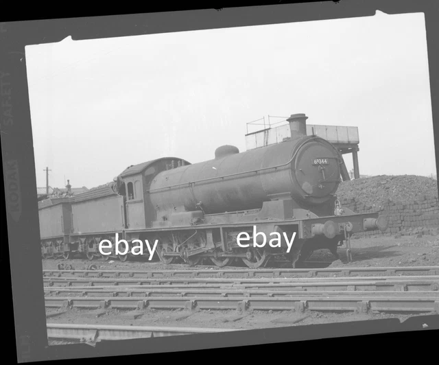 ORIGINAL LARGER NEGATIVE Of Lner 0-8-0 Steam Loco 63344 £2.99 - PicClick UK