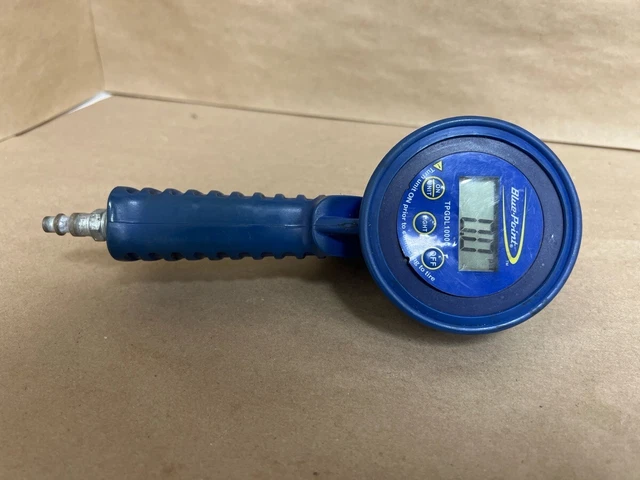 BLUE POINT TOOLS TPGDL1000C Digital Tire Pressure Gauge/Inflator ...