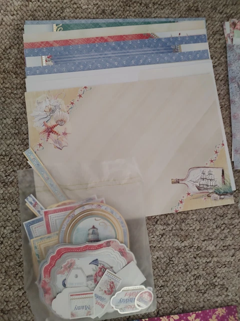 CRAFT CARD/PAPER BUNDLE (Over 100 A4 Sheets Of Card, Plus Papers and ...