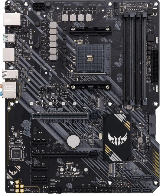 TUF GAMING B450-PLUS Ii Scheda Madre Gaming Amd B450 (Am4) Atx Con ...