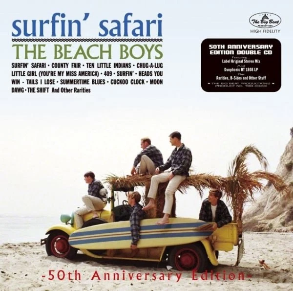 THE BEACH BOYS - SURFIN' SAFARI: 50th Anniversary Edition(2CD) Shipping ...
