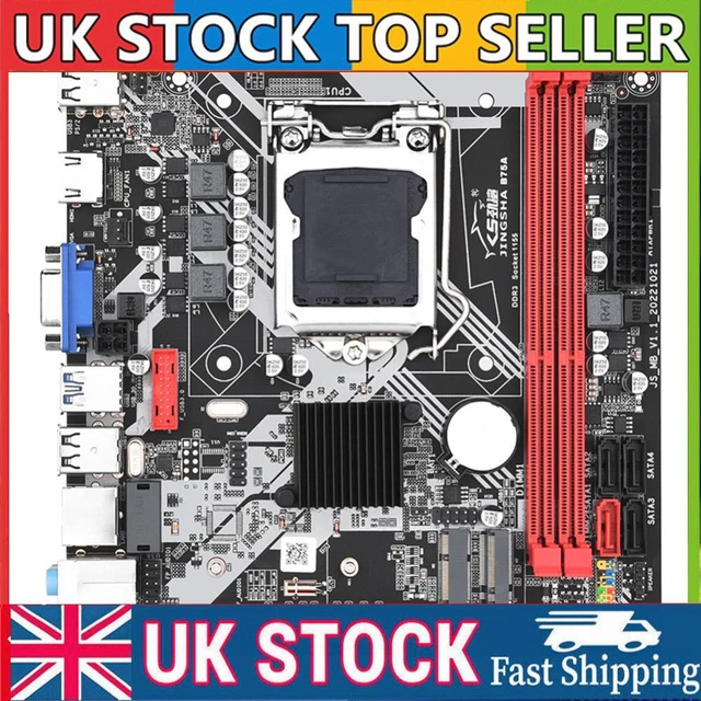 24PIN DDR3 MOTHERBOARD Supports 2 Memory Slots B75A Motherboard for PC ...