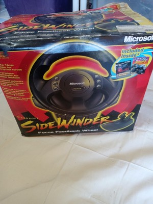 VINTAGE MICROSOFT SIDEWINDER Force-évaluation roue Precision Racing en ...