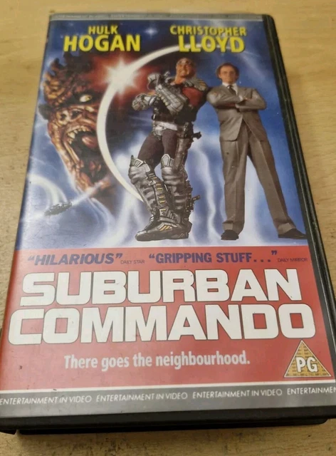 HULK HOGAN SUBURBAN Commando VHS Video £5.95 - PicClick UK