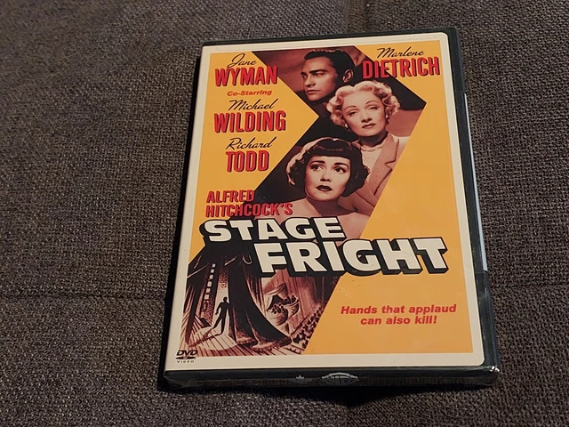 STAGE FRIGHT - DVD Region 4 Alfred Hitchcock - New & Sealed EUR 22,44 ...