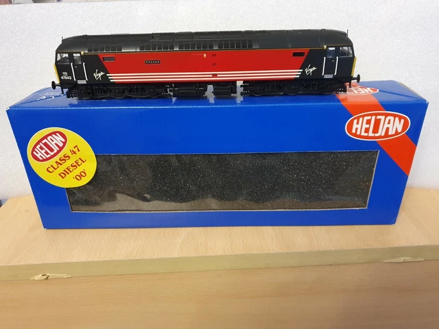 HELJAN CLASS 47 47843 Vulcan Virgin livery EUR 163,75 - PicClick IT